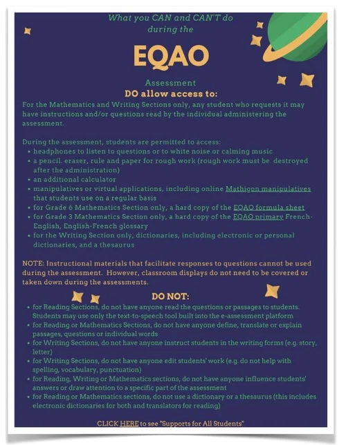 EQAO — The Educators' Playground