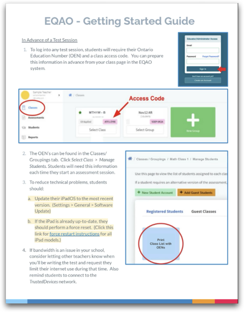 EQAO (MTH1W) — The Educators' Playground