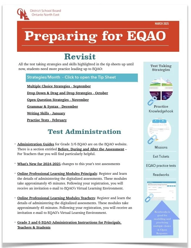 EQAO — The Educators' Playground