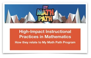 My Math Path — The Educators' Playground