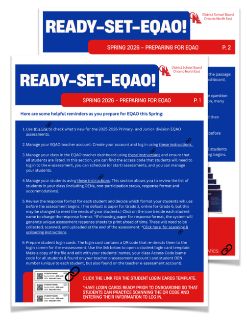 EQAO — The Educators' Playground