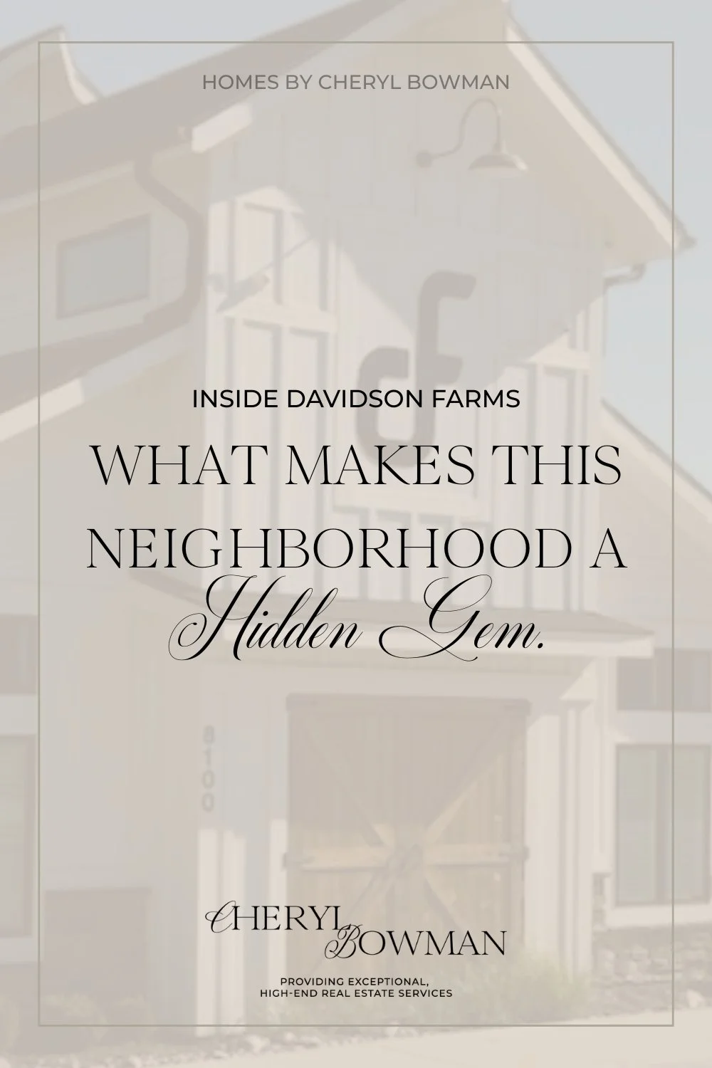 Inside Davidson Farms: What Makes This Neighborhood a Hidden Gem