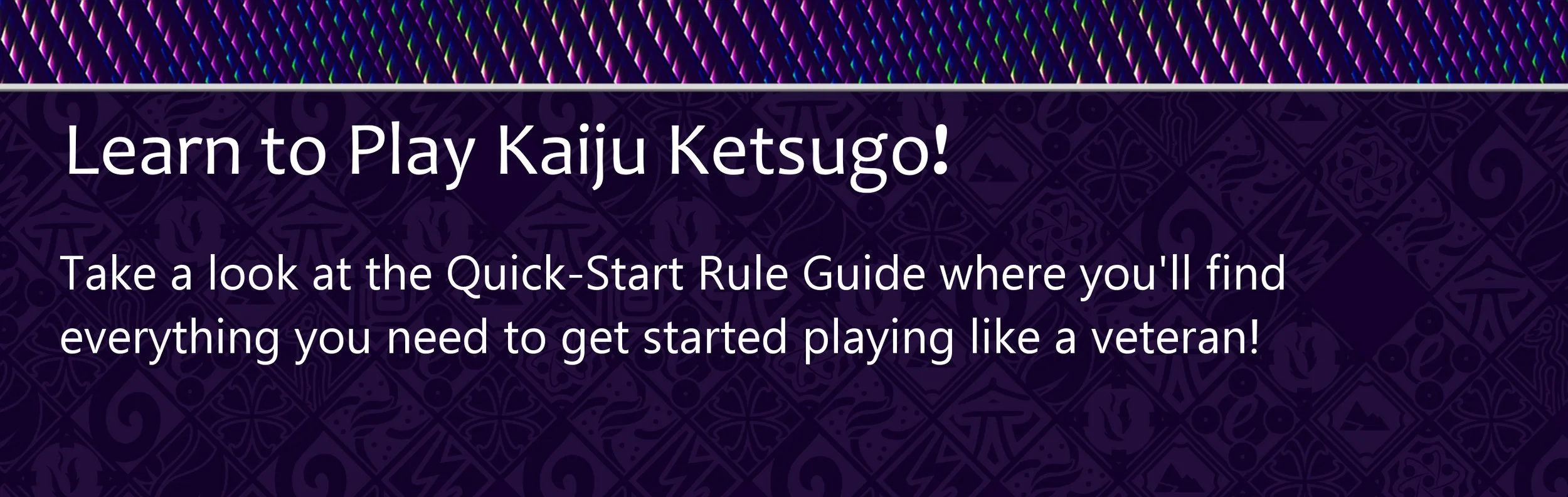 Kaiju Ketsugo! TCG - Defy the Darkness
