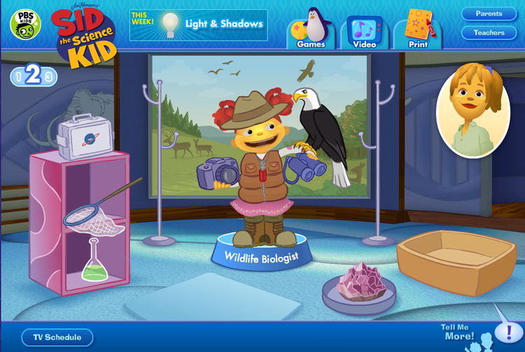 Sid the Science Kid Website — FableVision Studios