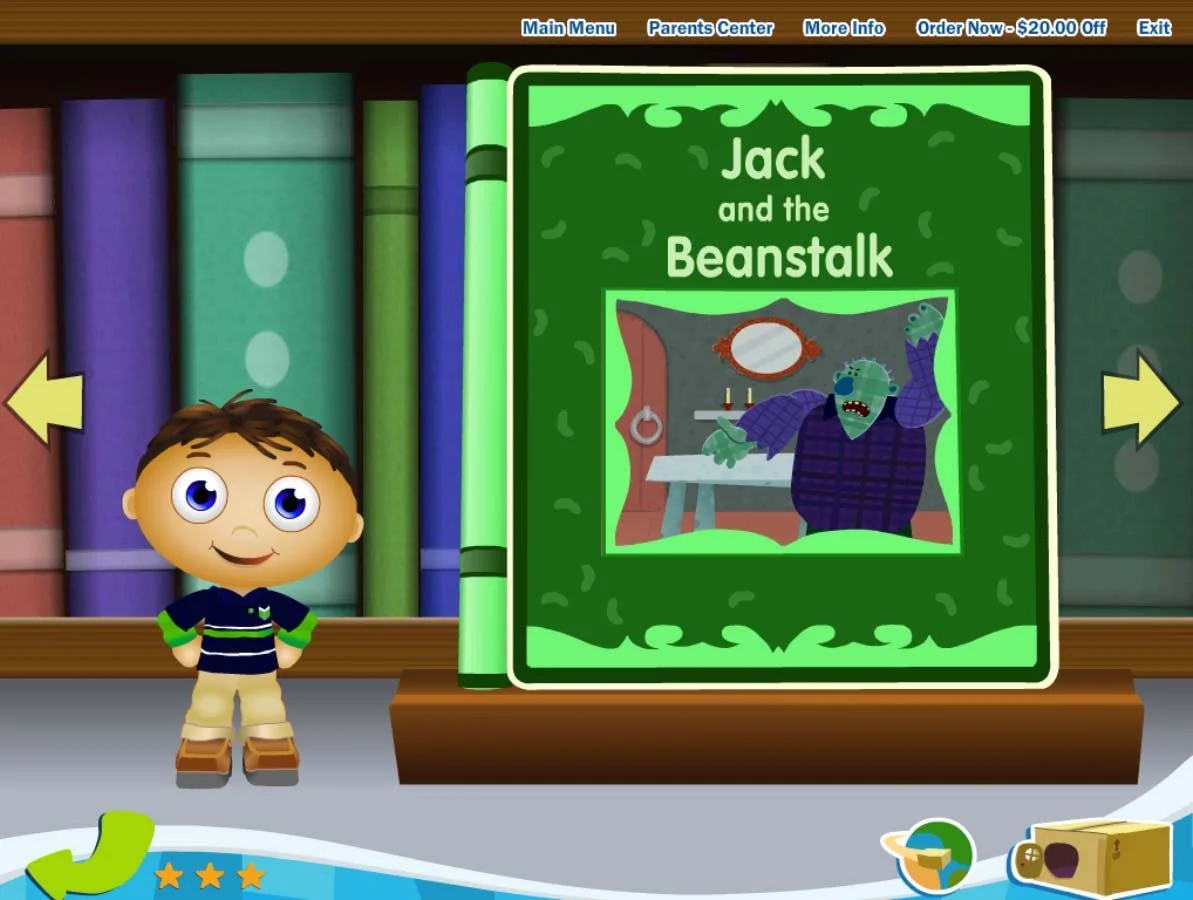 PBS Kids Play! SuperWhy Games — FableVision Studios