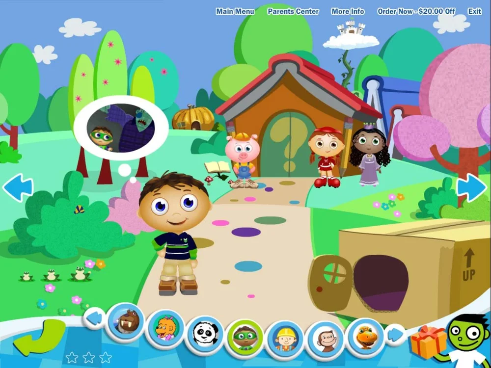 PBS Kids Play! SuperWhy Games — FableVision Studios