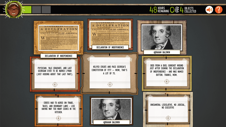 Georgia Race Through Time — FableVision Studios