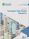 Journal of European Real Estate Research — ERES ORG