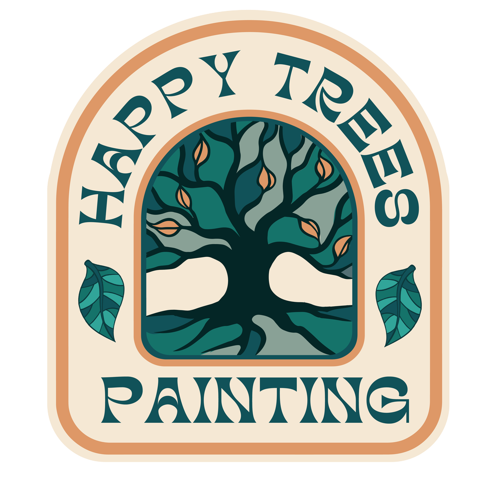 Happy Trees Painting