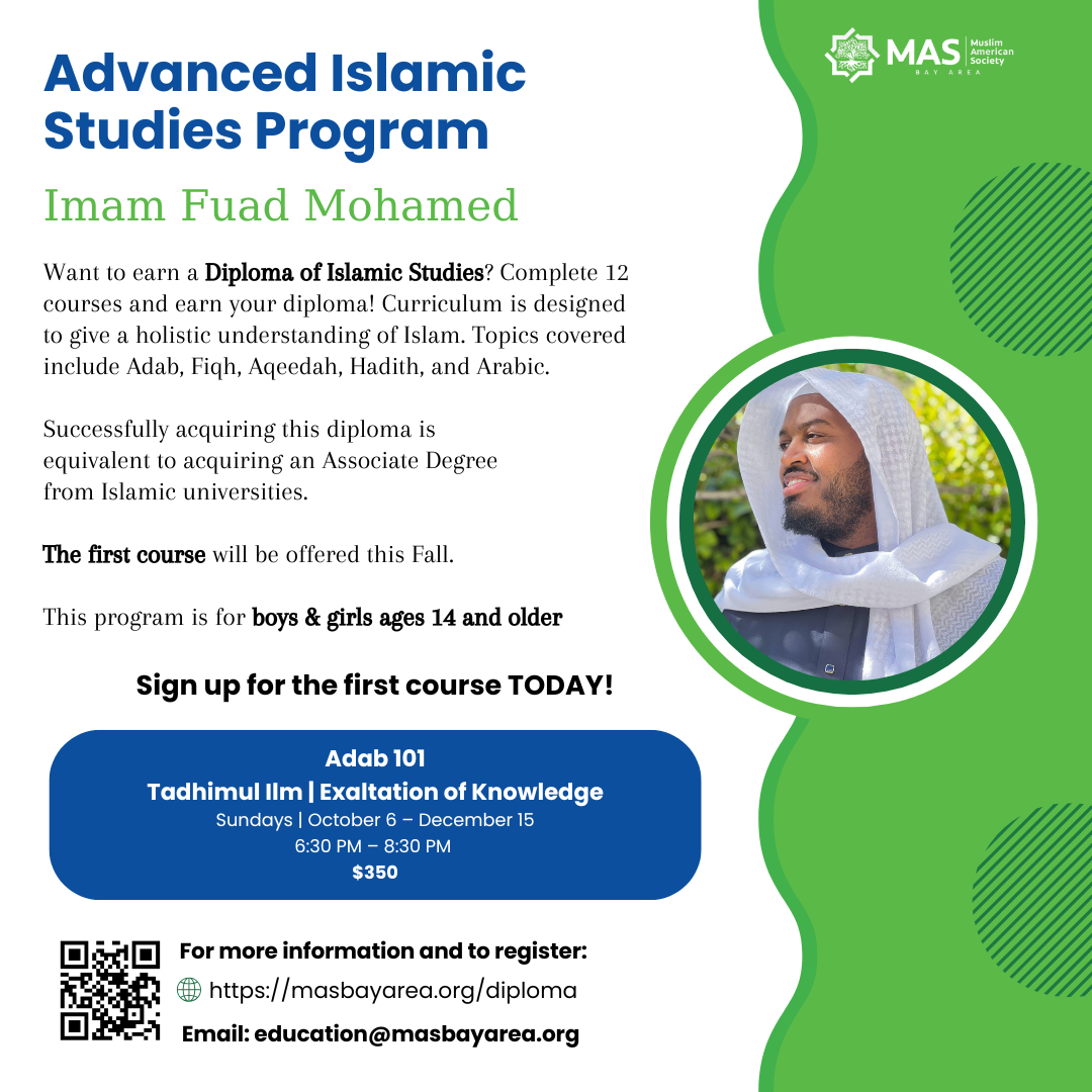 Islamic Studies Diploma — MAS Bay Area