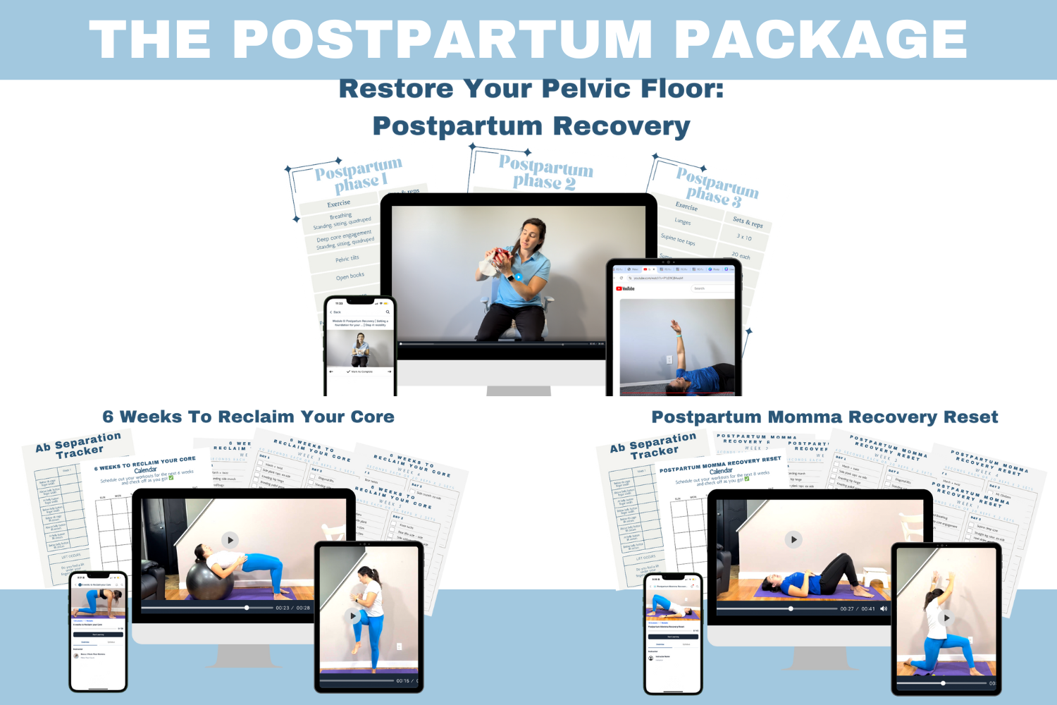 Postpartum Programs — Pelvic Floor Momma
