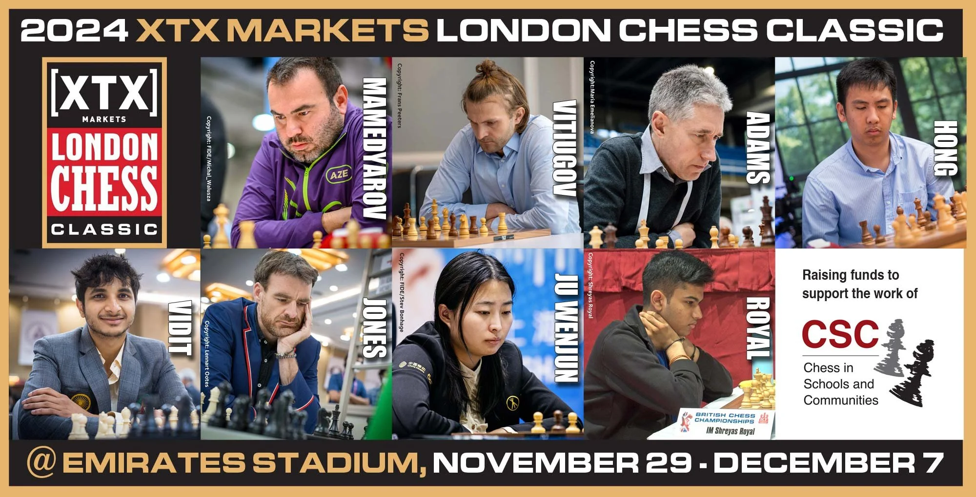 Spectator tickets — London Chess Classic