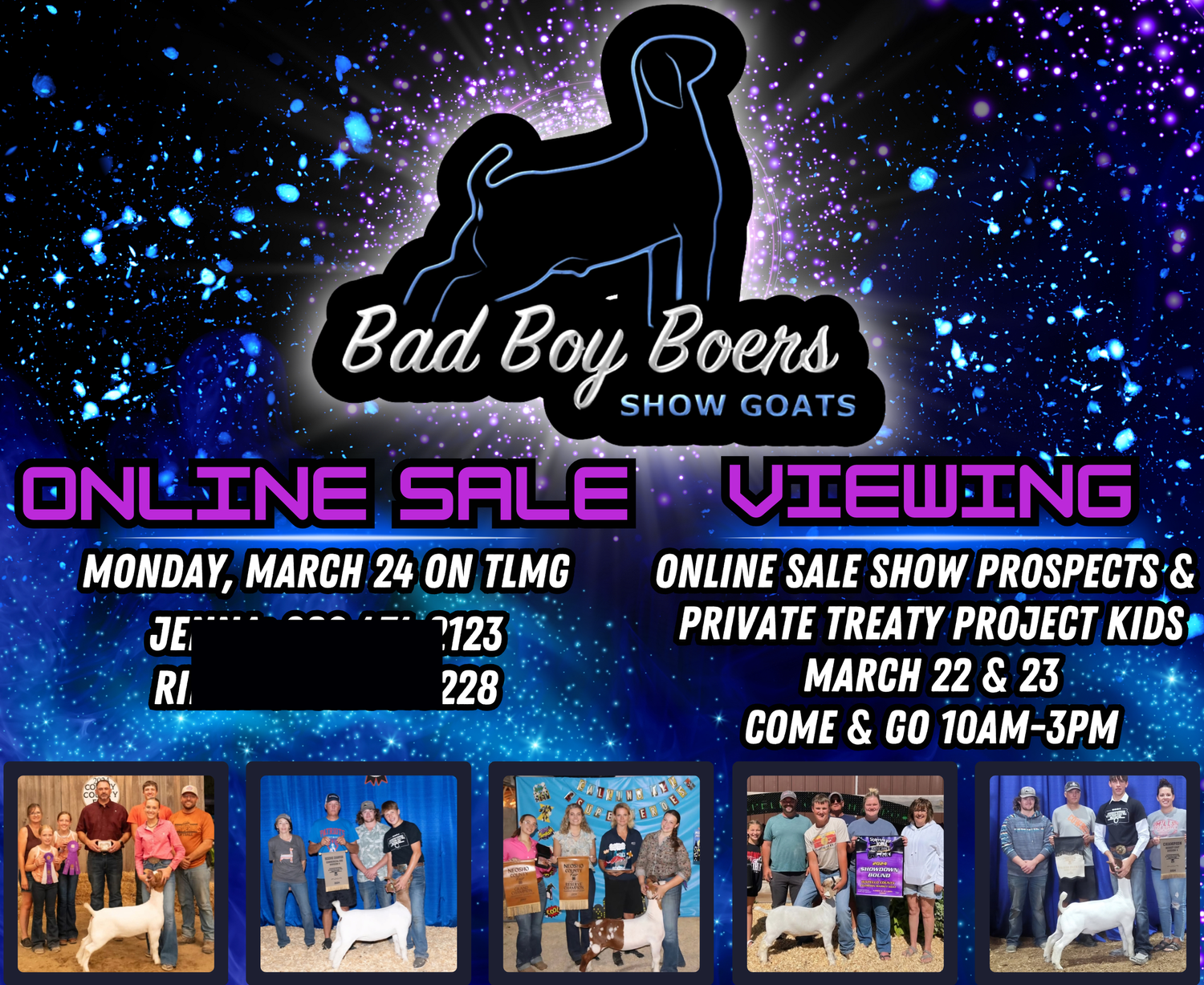 Livestock Show Championship Award Banners - Bright, Colorful Vinyl ...