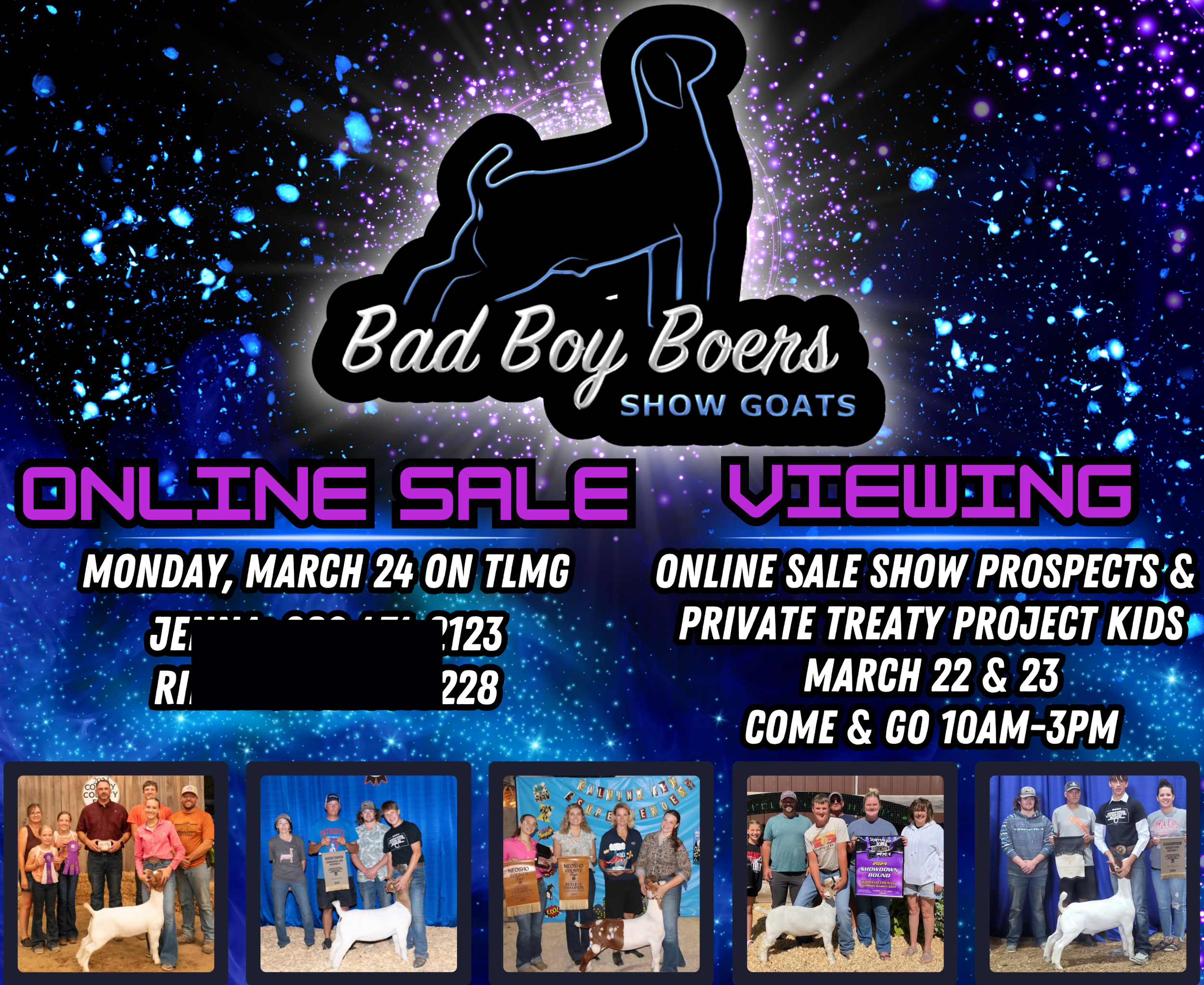 Livestock Show Championship Award Banners - Bright, Colorful Vinyl ...