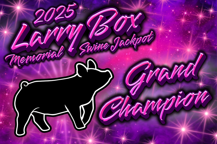 Livestock Show Championship Award Banners - Bright, Colorful Vinyl ...