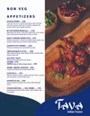 Menu — Tava Indian Dining