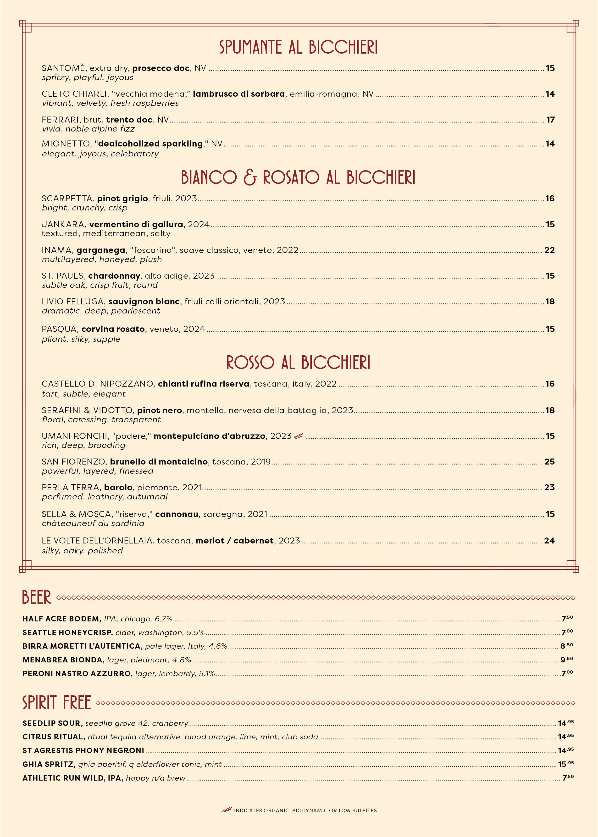 Food & Drink — Ciccio Mio | Chicago