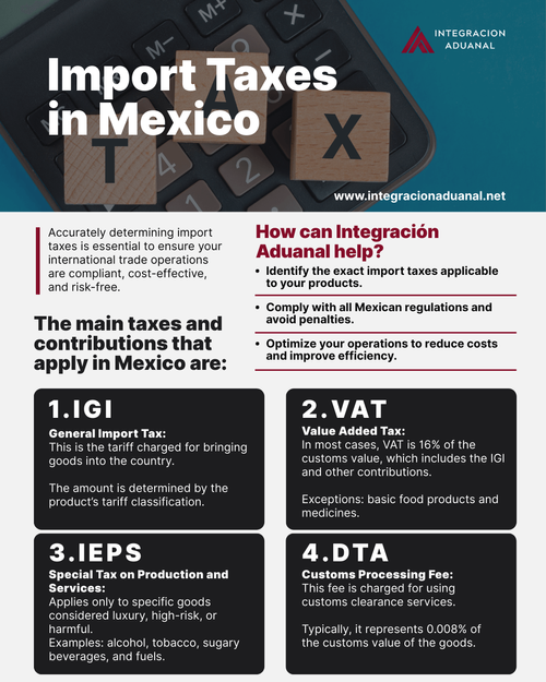 What Import Taxes Must Be Paid in Mexico? — Integracion Aduanal