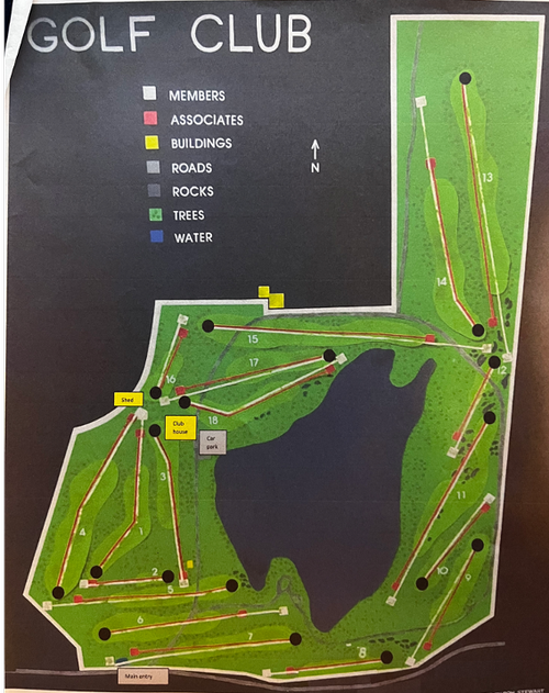 Layout — Pyramid Hill Golf Club