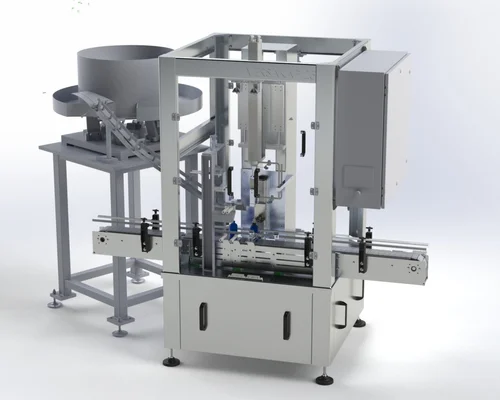 SureKap VersaKap pump capping machine — EXCELIS Packaging Automation