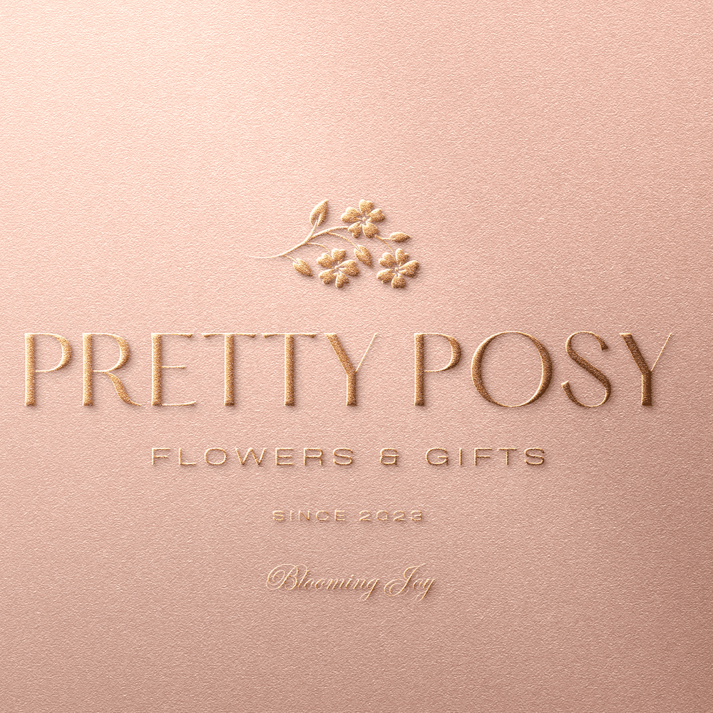 Pretty Posy Canva Logo Brand Suite Template | Create Your Unique Logo ...