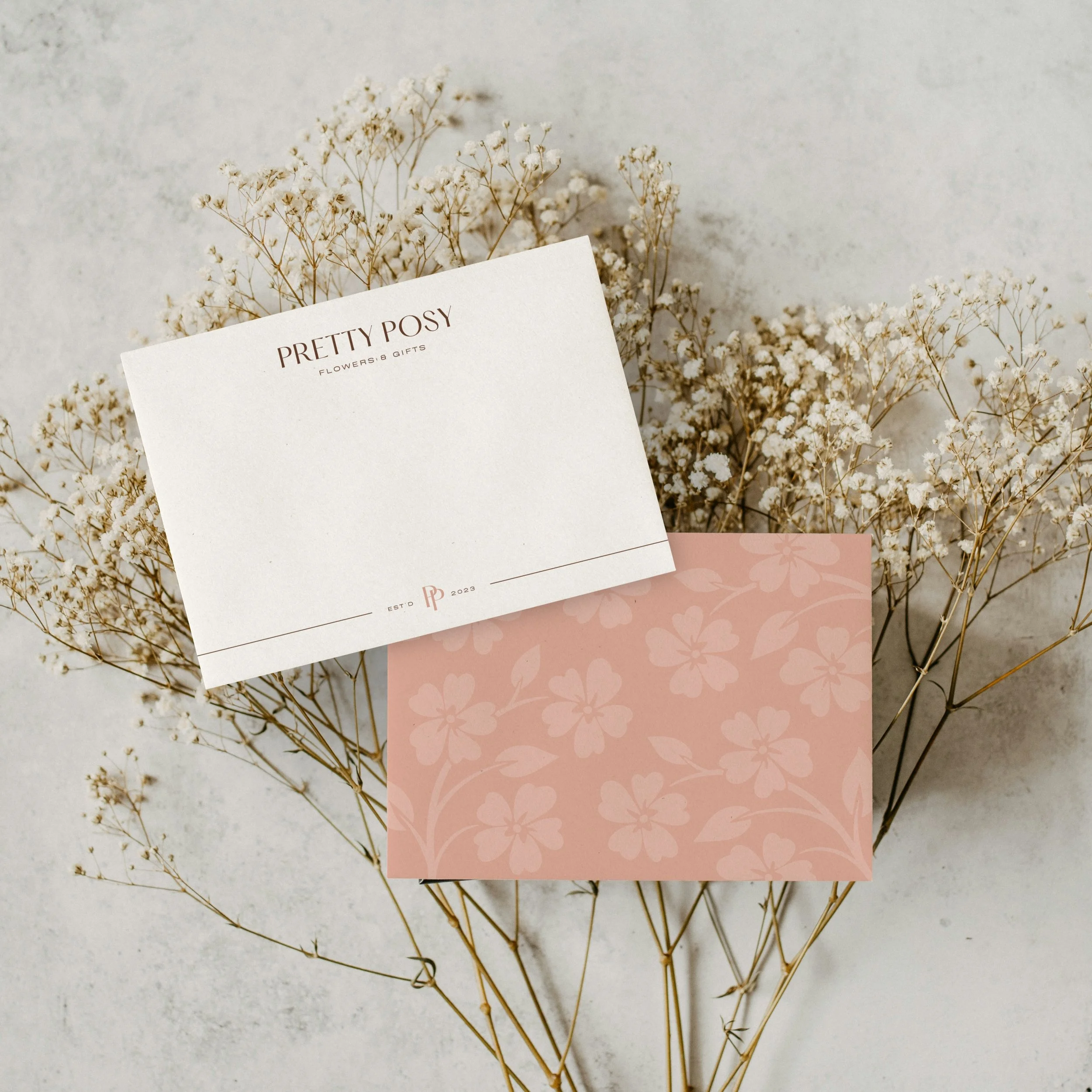 Pretty Posy Canva Logo Brand Suite Template | Create Your Unique Logo ...