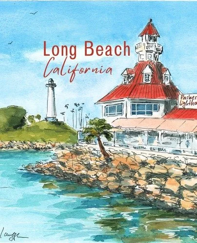 Gallery 1 — Maria Langgle Art | Whimsical Coastal & Travel Watercolors
