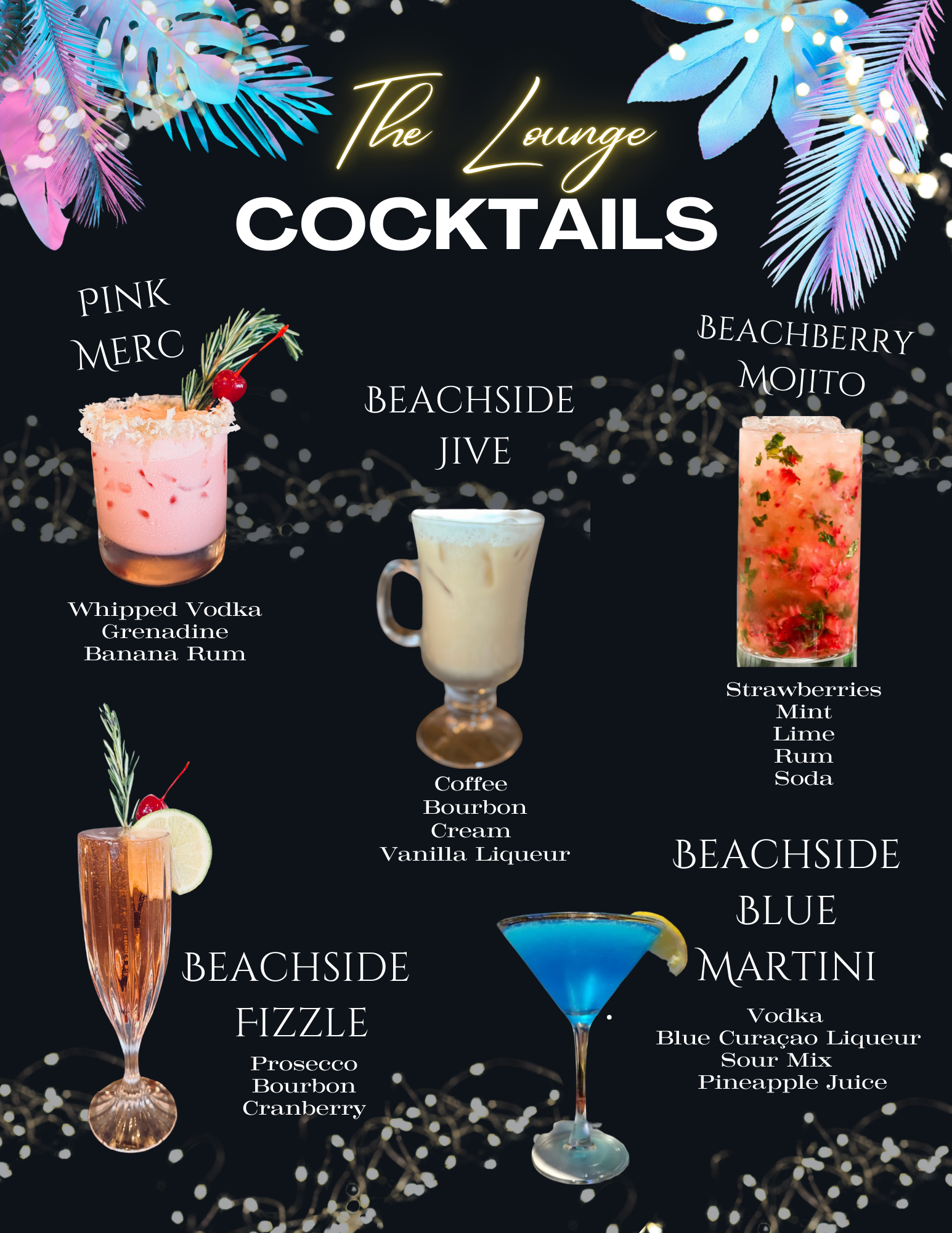 Menu — Beachside