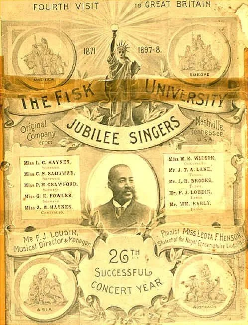 History — Fisk Jubilee Singers
