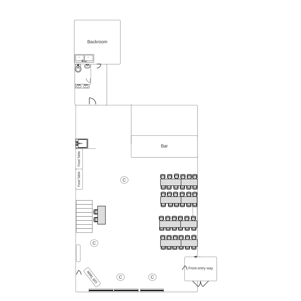 Layouts & Capacity — Elan Events Venue