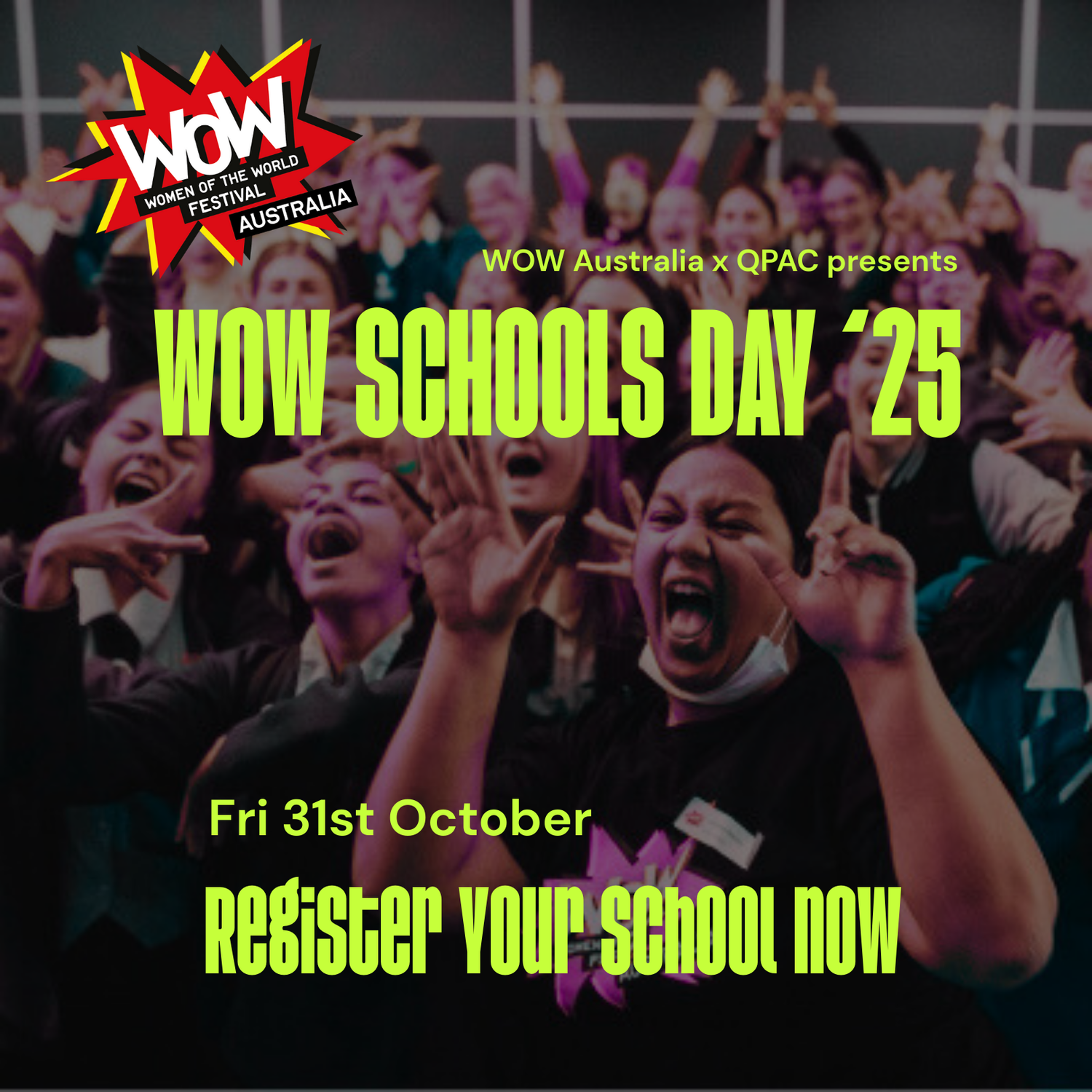 Upcoming Events — WOW AUSTRALIA