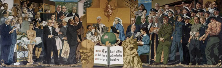 Lower Hutt War Memorial Library Murals — Mitchell Studios