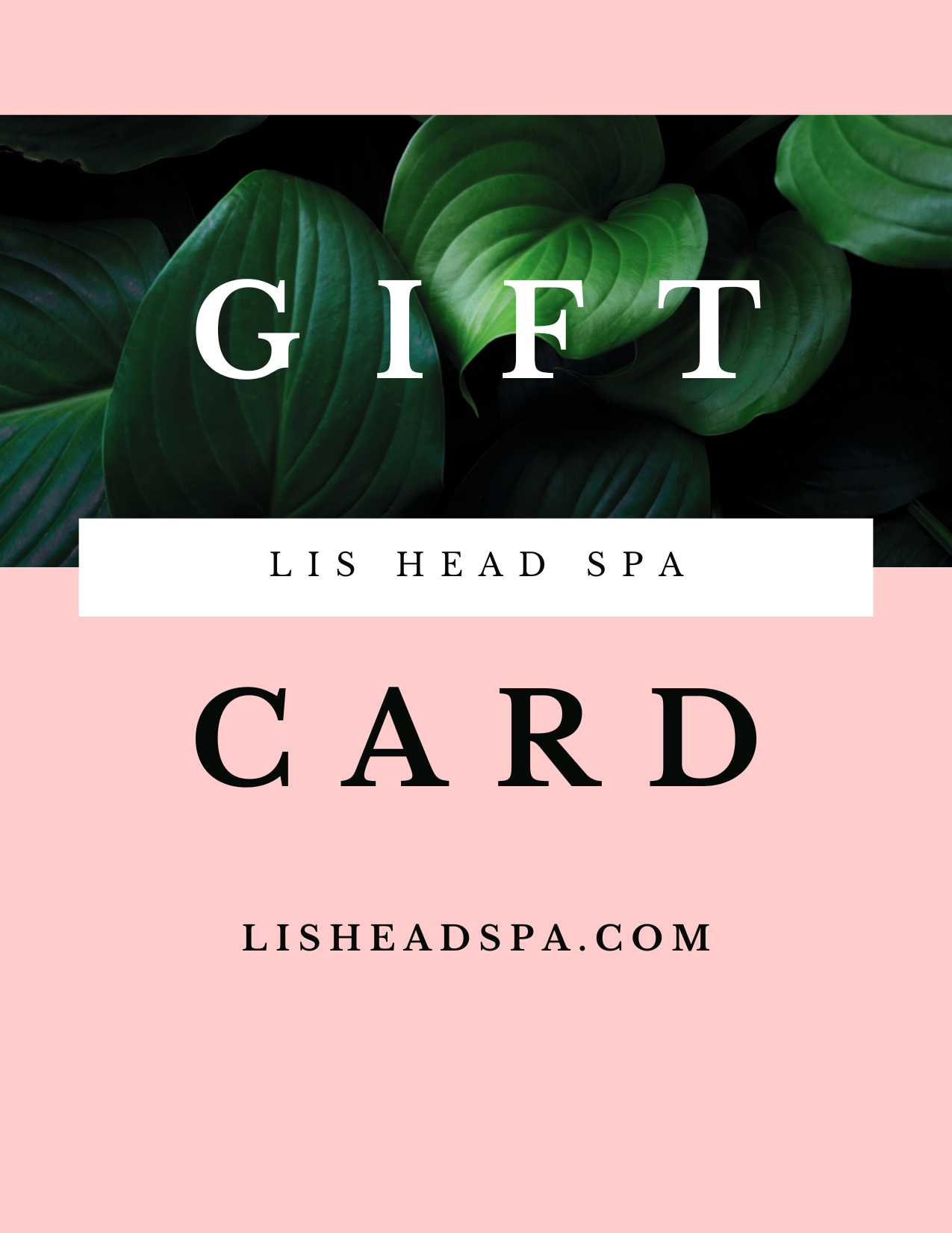 Gift Card — Lis Head Spa