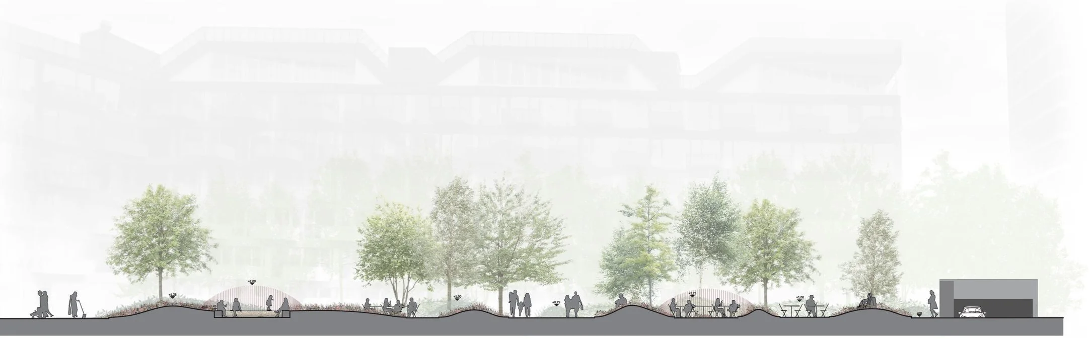 Courtyard of A-House — WE Architecture