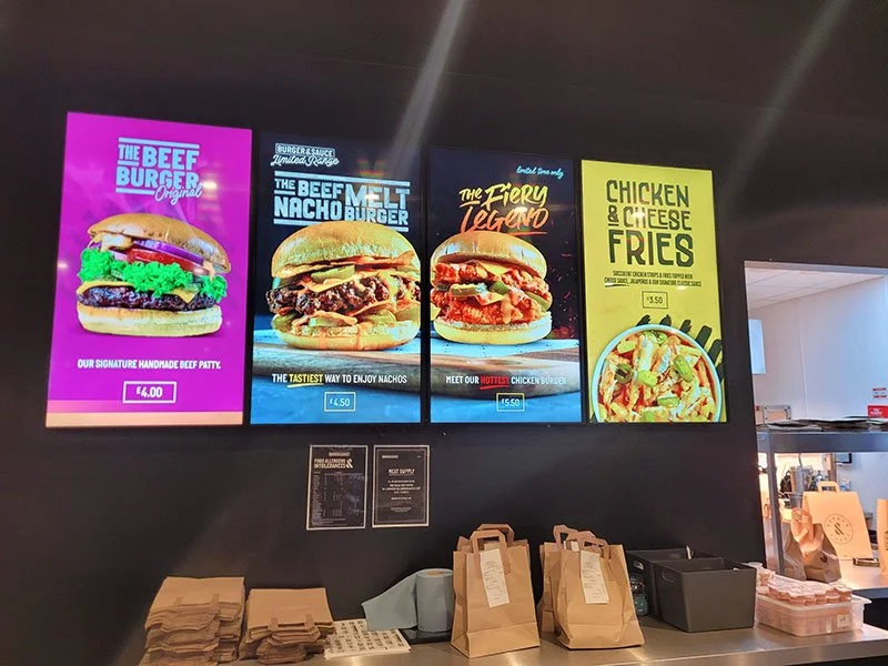 Enhance your restaurant or café with our Network Digital Menu Boards ...