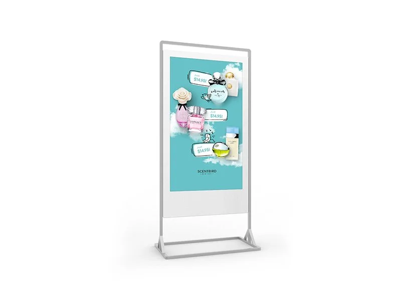 Superslim Freestanding Double-Sided Digital Posters — Sign Digital ...