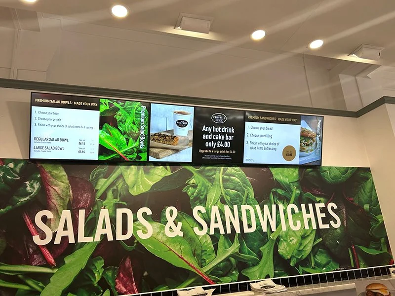Enhance your restaurant or café with our Network Digital Menu Boards ...