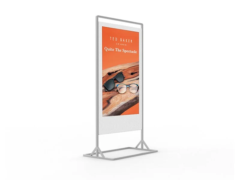 Superslim Freestanding Double-Sided Digital Posters — Sign Digital ...