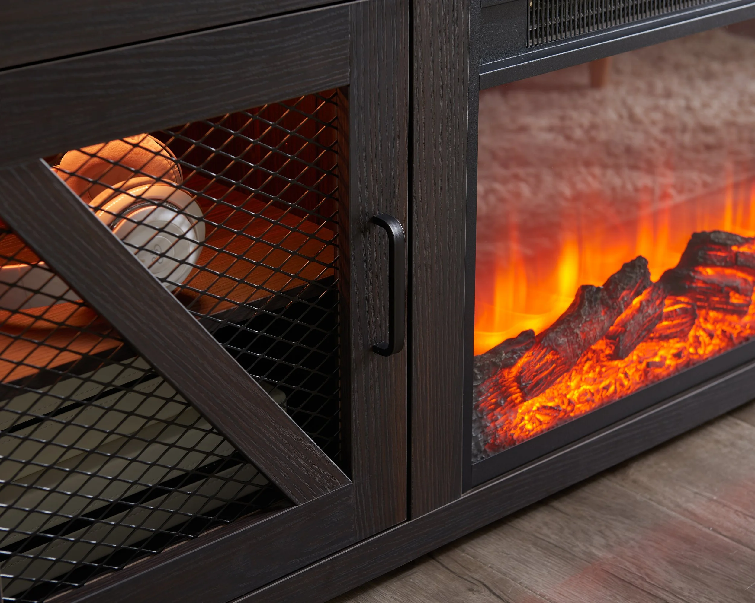 Ashton 62" Unfold Assembly TV Console — Living Essentials Corp.