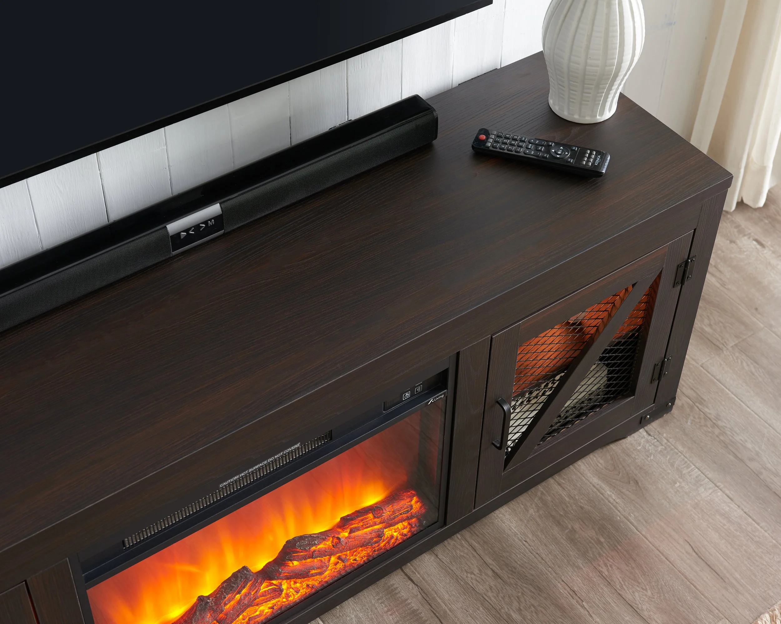 Ashton 62" Unfold Assembly TV Console — Living Essentials Corp.