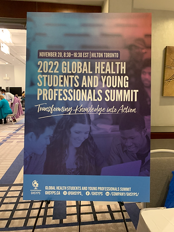 Global Health Students and Young Professionals Summit (GHSYPS) 2022 ...
