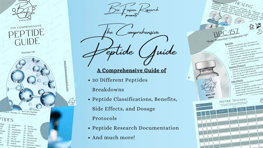 The Comprehensive Peptide Guide — BioFusion Research