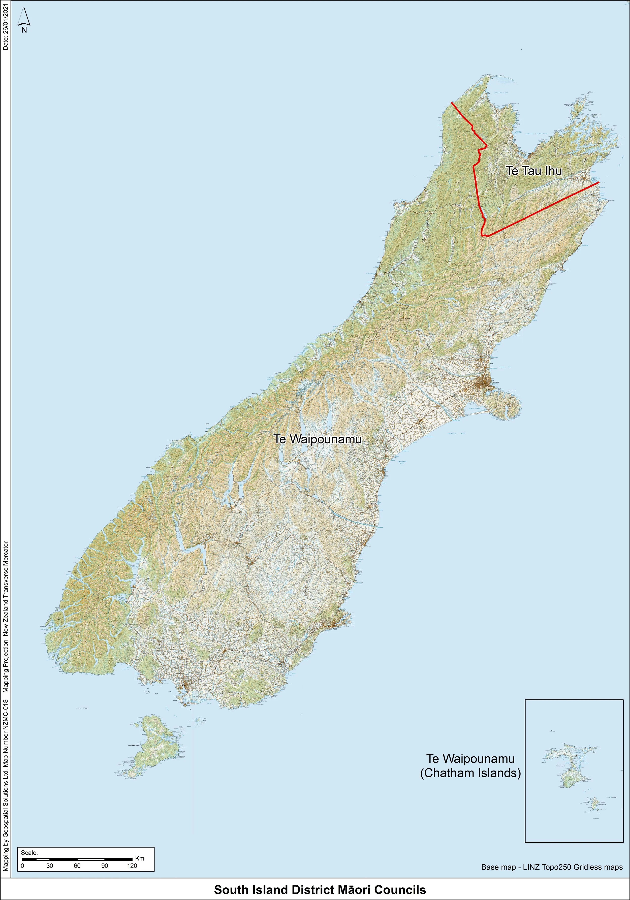 Districts — New Zealand Māori Council