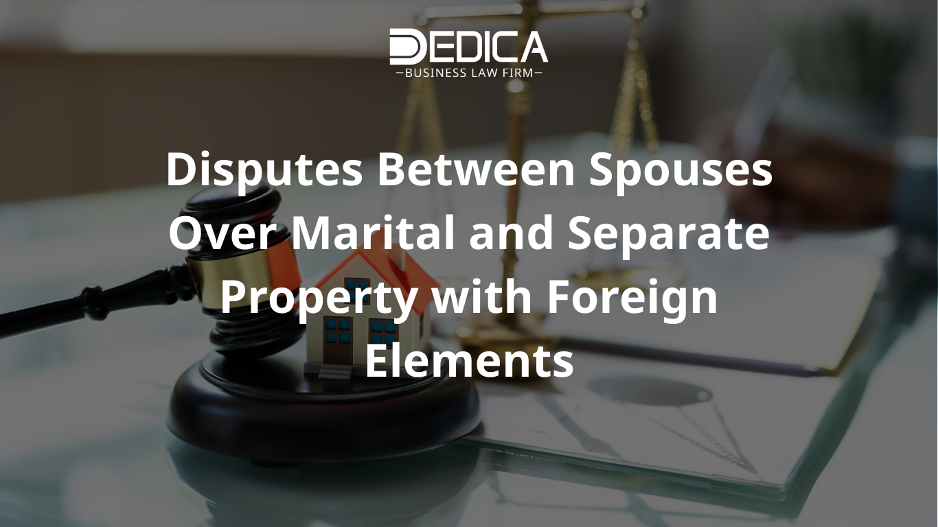 Disputes Between Spouses Over Marital and Separate Property with ...