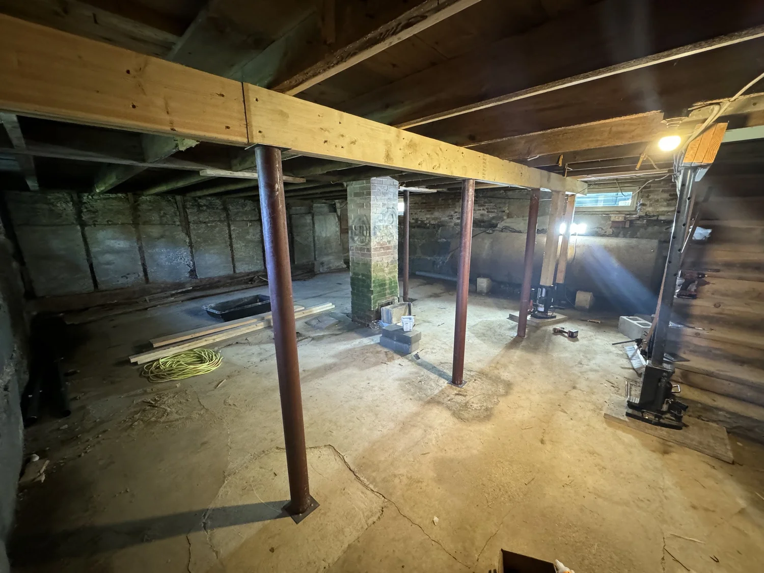 Basement, Camp & Barn Structural Services — New England Structural Works
