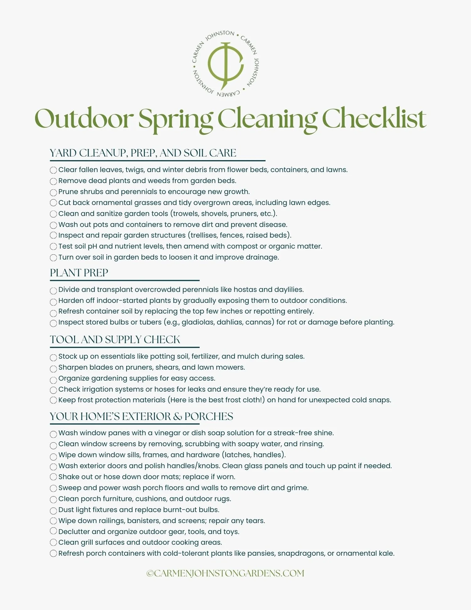 Store | Grow Your Garden Today — Carmen Johnston Gardens