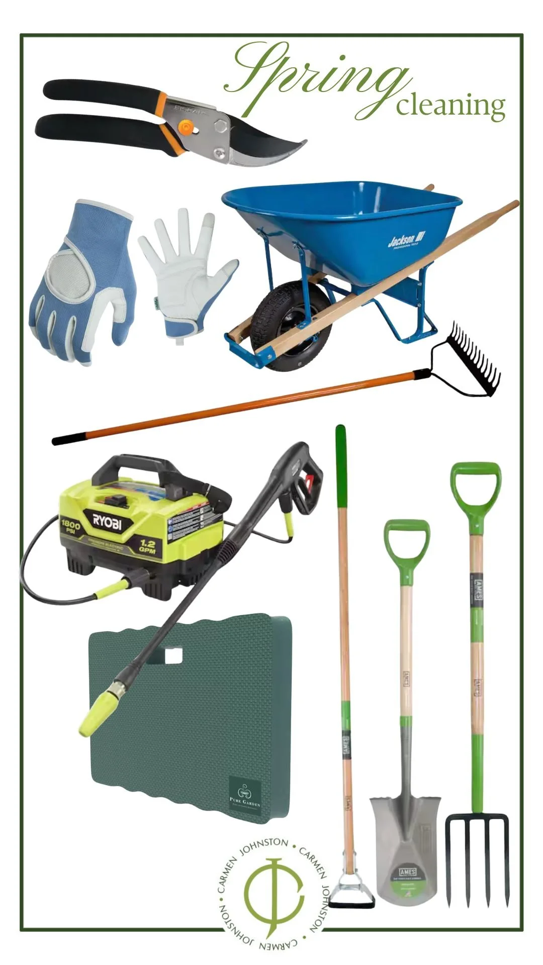Garden Spring Cleaning Guide + Free Printable Checklist — Carmen ...