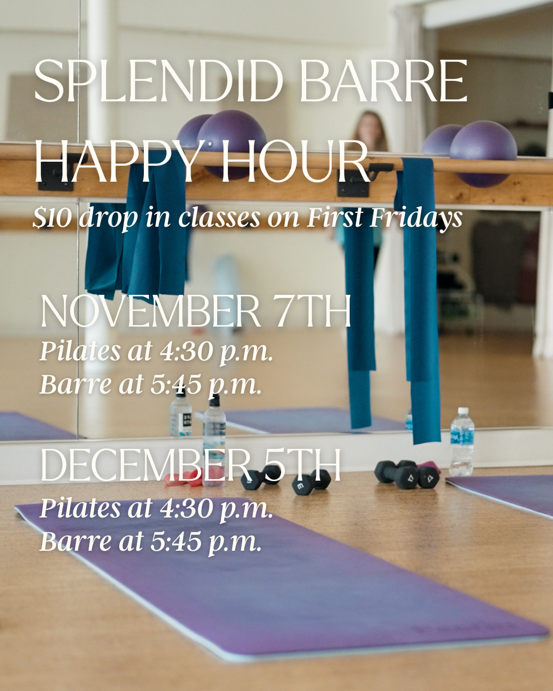 $10 Pilates and Barre Classes — Splendid Barre