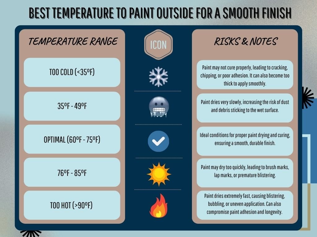 Ideal Temperature to Paint Outside: Best Conditions for Exterior ...