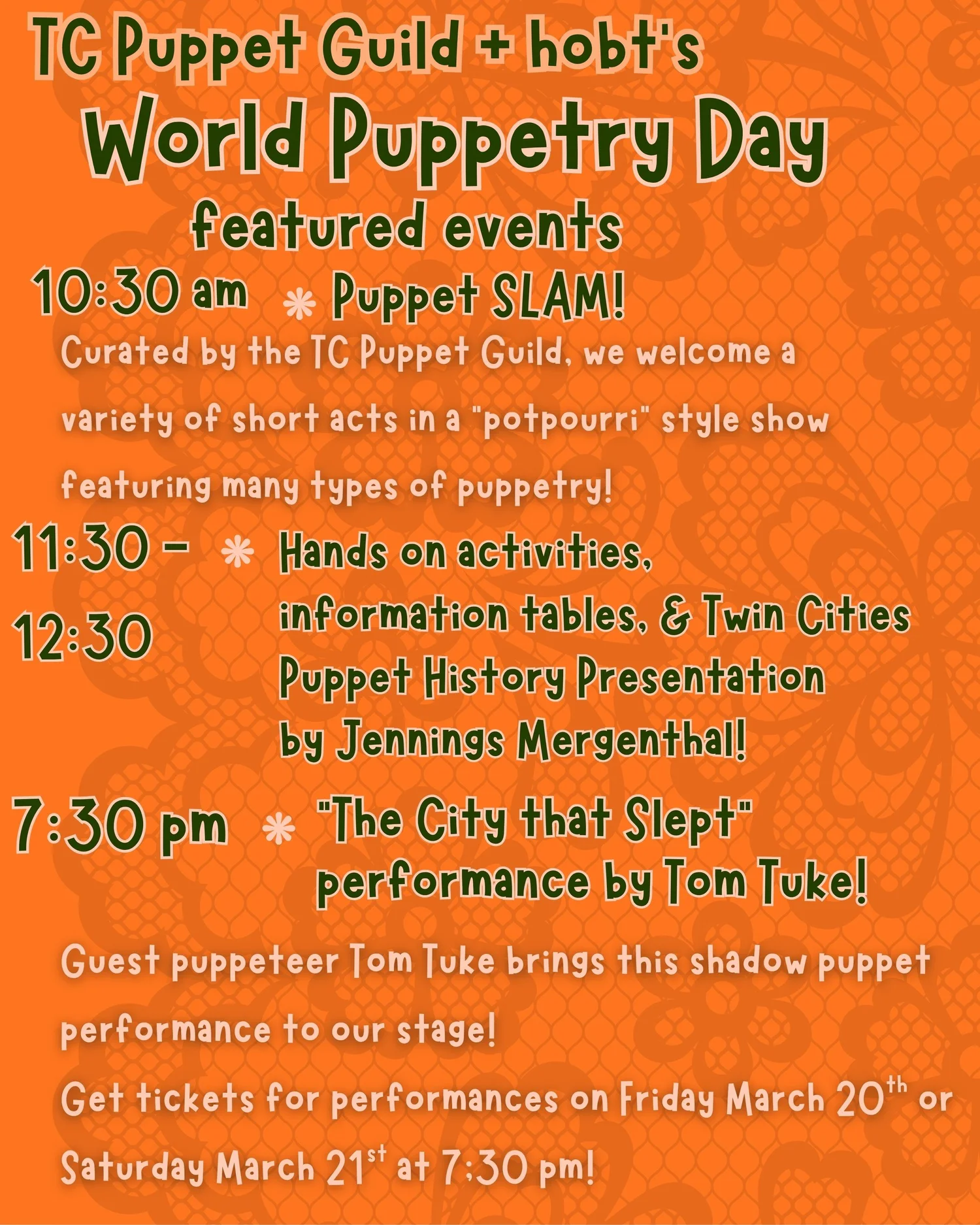 World Puppetry Day! — In the Heart of the Beast Puppet & Mask Theatre
